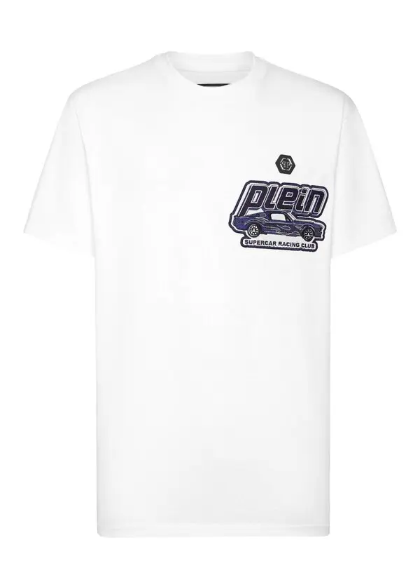 Philipp Plein Cars Racing T-shirt - White