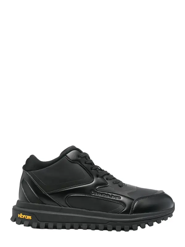 Calvin Klein Logo-debossed Sneakers - Black