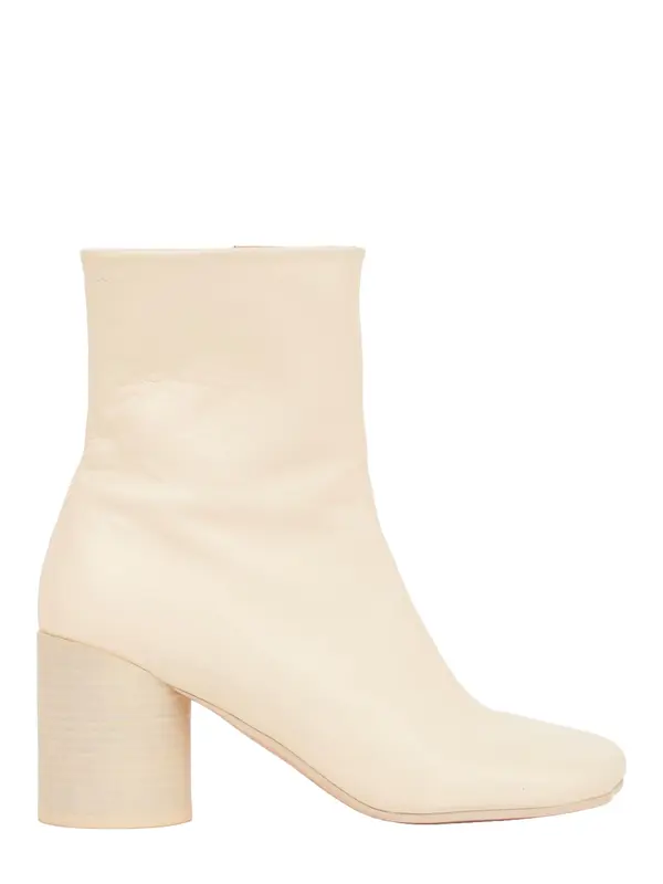 MAISON MARGIELA Anatomic 70mm Leather Ankle Boots - Neutrals