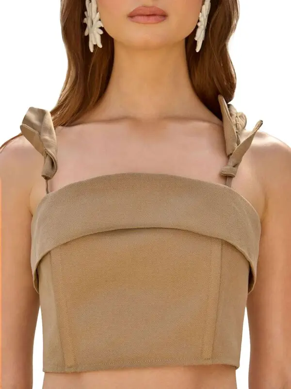 Cult Gaia Aspen Tank Top - Neutrals