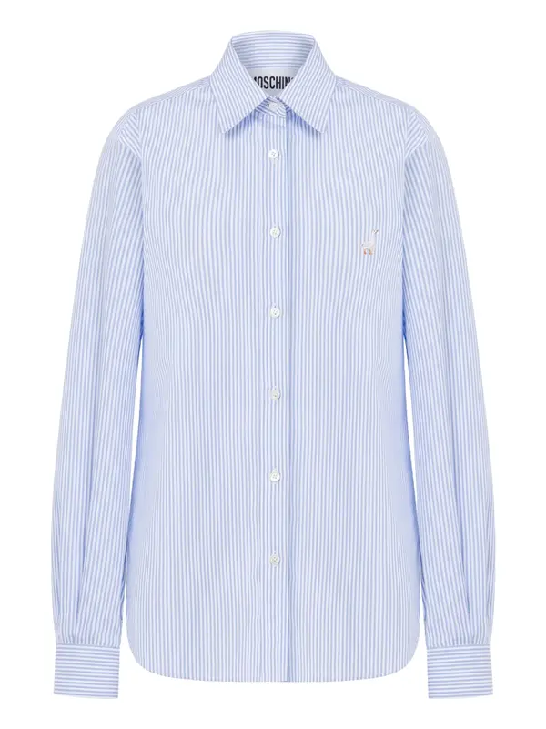 Moschino Striped Shirt - Blue