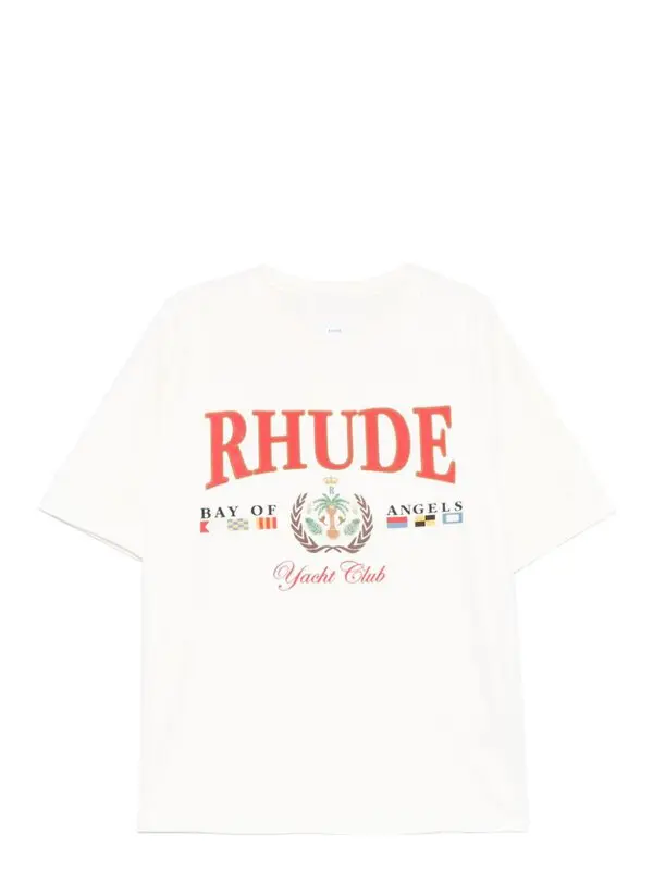 Rhude Graphic-print T-shirt - White