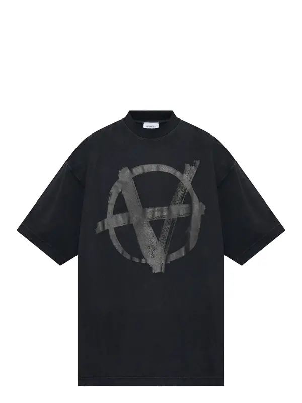 Vetements Logo-print T-shirt - Black