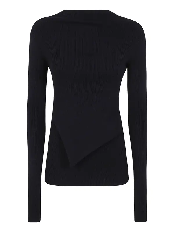 Rick Owens Mock Collar Blouse - Black
