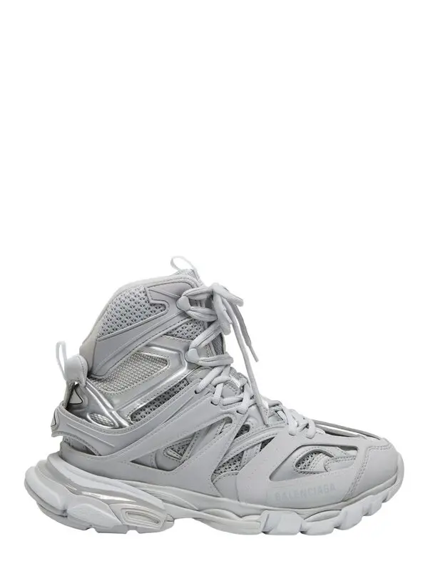 Balenciaga Track Hike High-top Sneakers - Silver