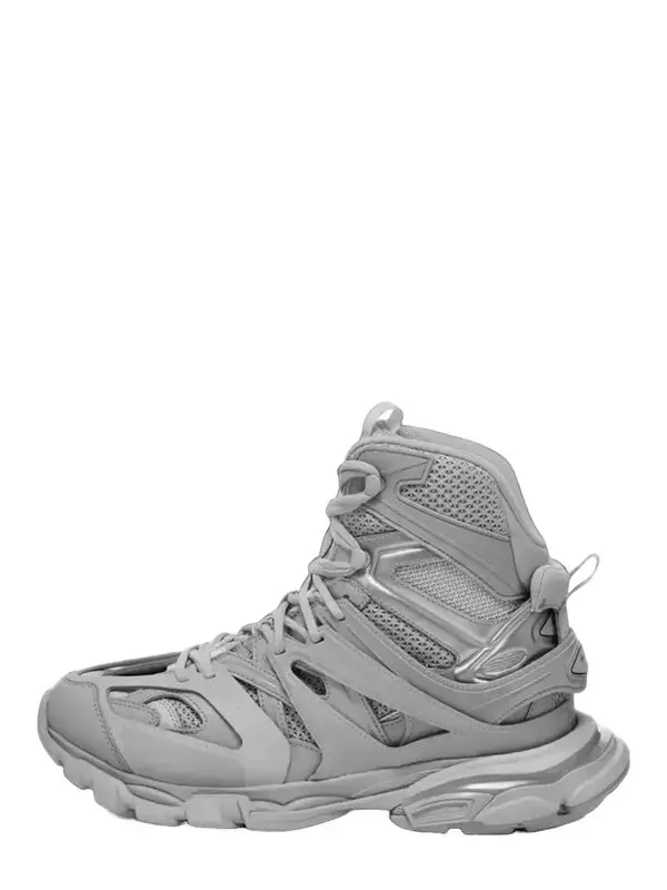 Balenciaga Track Hike High-top Sneakers - Silver