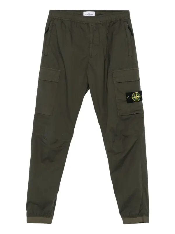 Stone Island Compass Badge Trousers - Green