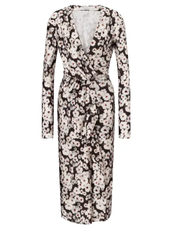 Philosophy Di Lorenzo Serafini Floral-print Dress - Brown