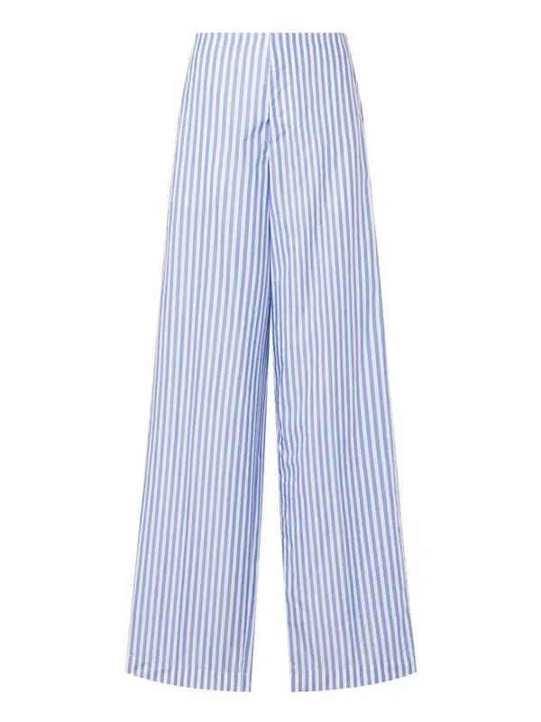 Philosophy Di Lorenzo Serafini Striped Trousers - Blue