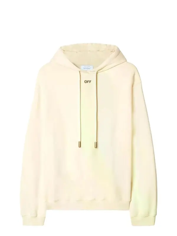 Off-White Rose Valley Hoodie - Neutrals