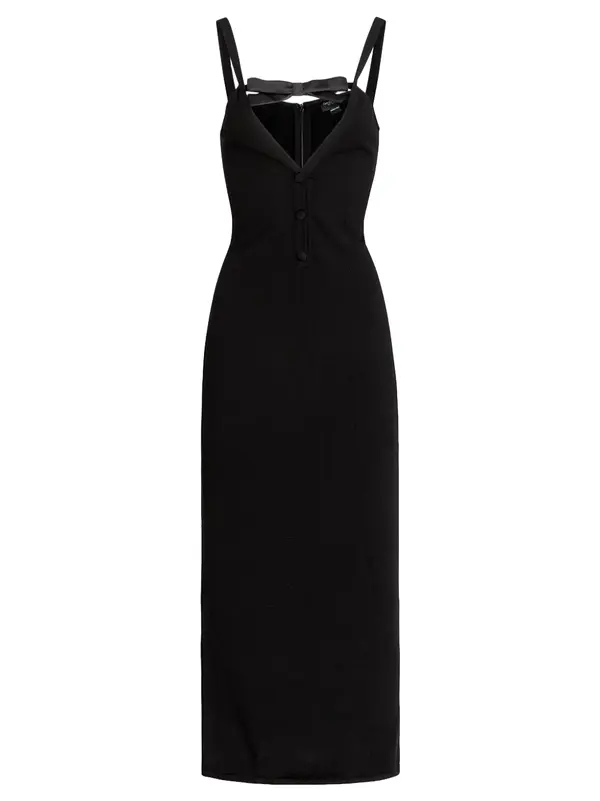 Giambattista Valli Cut-out Long Dress - Black