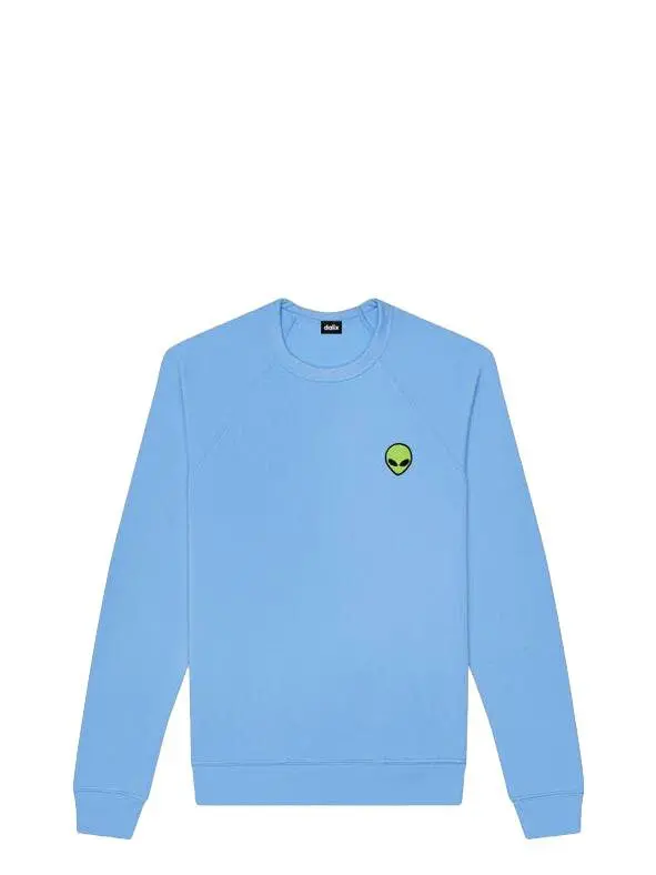 DALIX Fleece Sweatshirt - Carolina Blue