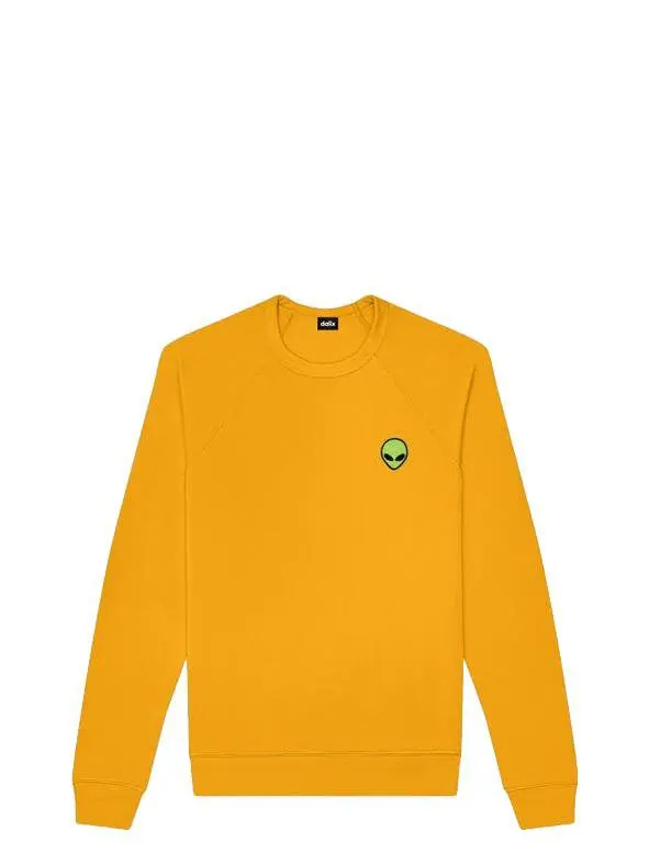 DALIX Fleece Sweatshirt - Gold