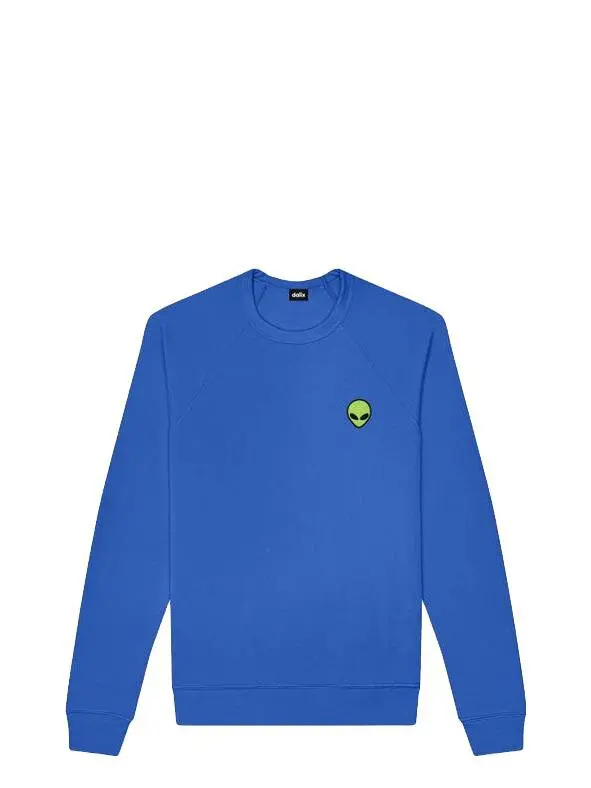 DALIX Fleece Sweatshirt - True Royal