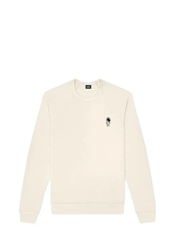 DALIX Fleece Sweatshirt - Natural