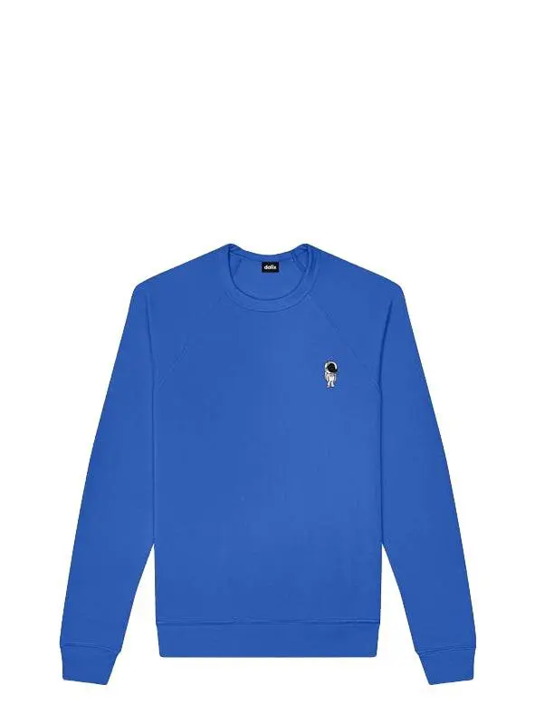 DALIX Fleece Astronaut Sweatshirt - True Royal