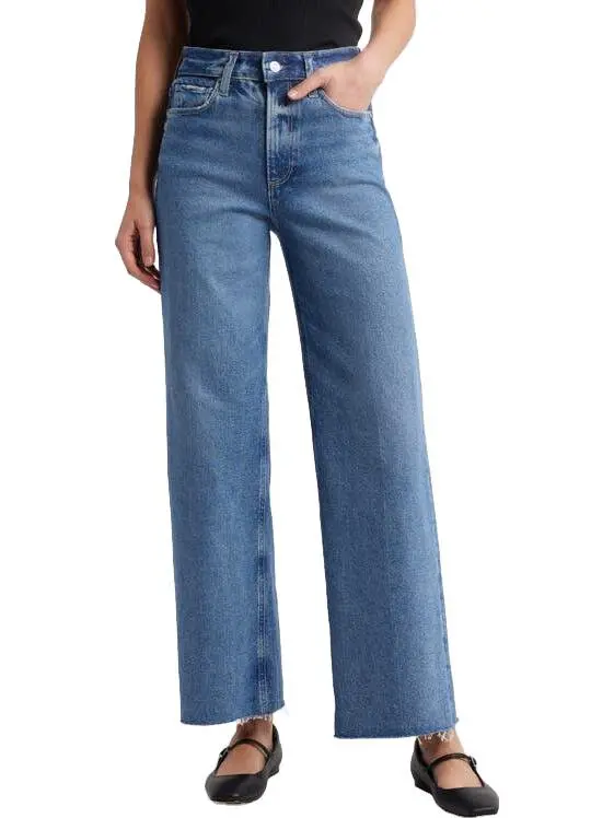Paige Anessa High-waist Wide-leg Jeans - Jam Session