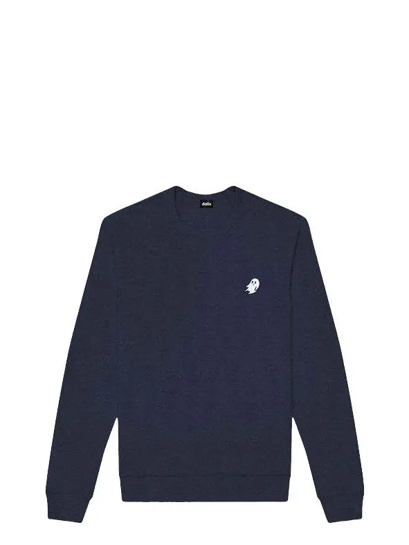 DALIX Fleece Sweatshirt - Heather Navy