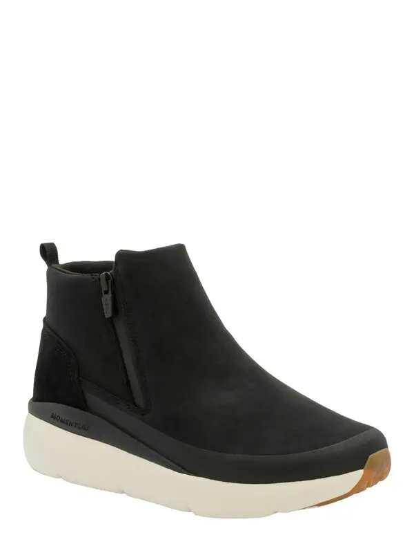 ABEO Mxv Shift Zip Bootie - Black Nubuck - Metatarsal