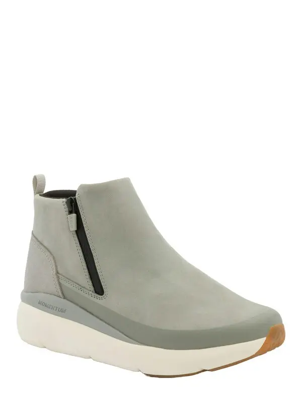 ABEO Mxv Shift Zip Bootie - Grey Nubuck - Regular