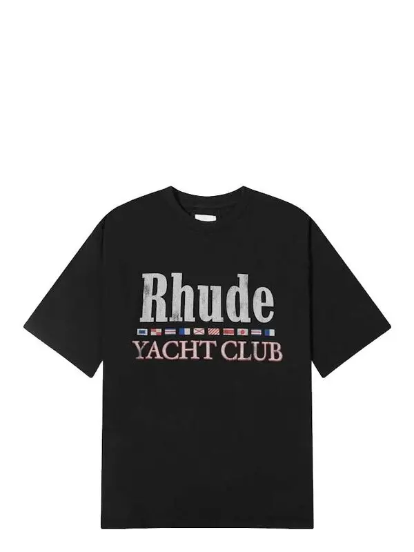 Rhude Flag T-shirt - Black