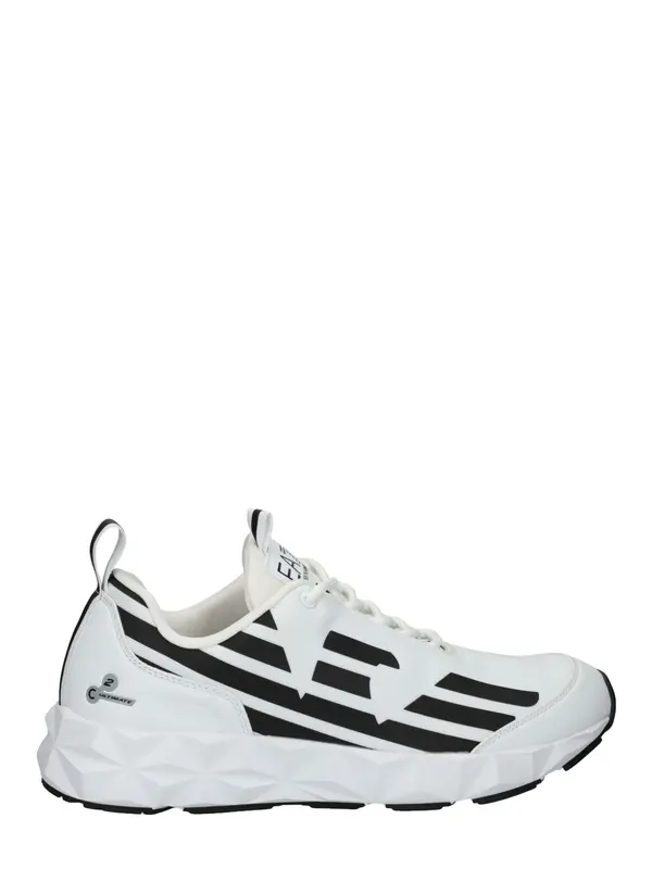 Emporio Armani Logo-print Sneakers - White