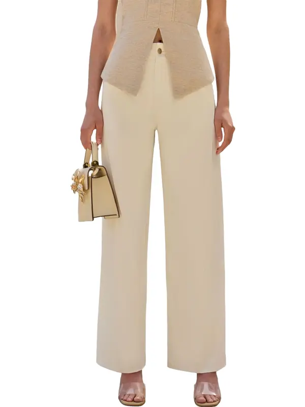 Cult Gaia Adorea Trousers - Neutrals