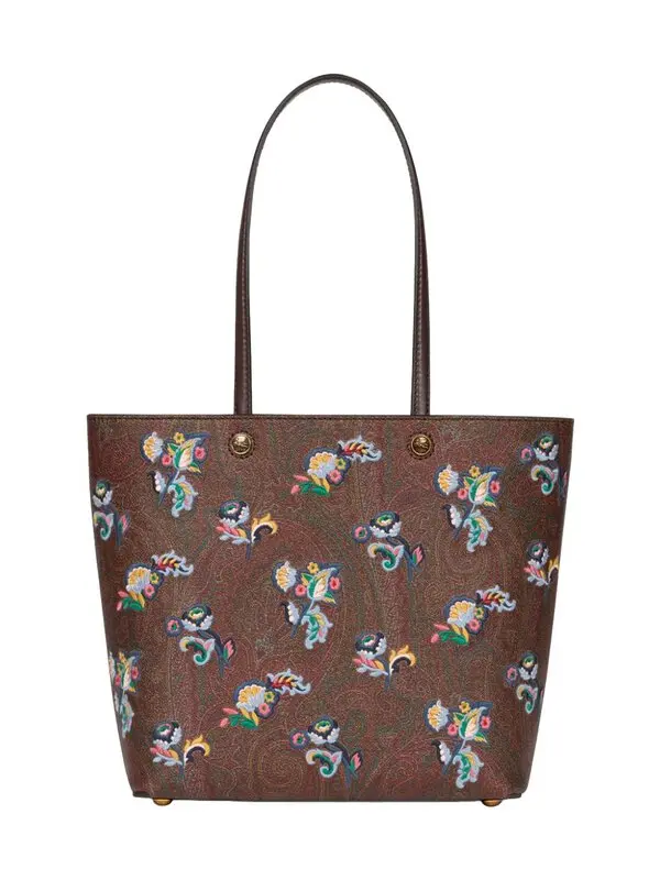 Etro Essential Small Tote Bag - Brown
