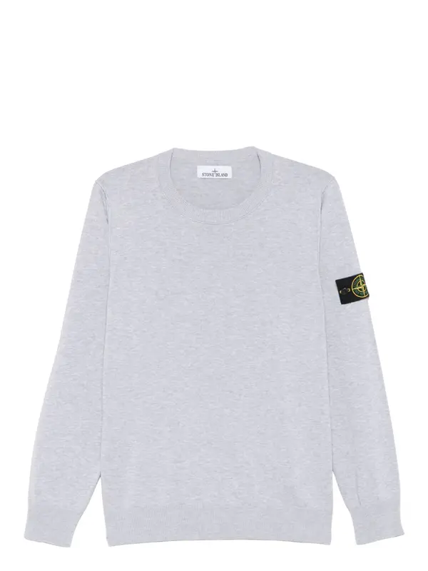 Stone Island Compass-badge Sweater - Grey