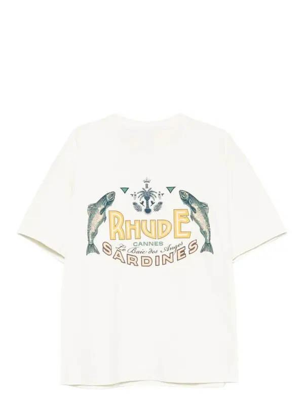 Rhude Graphic-print T-shirt - White