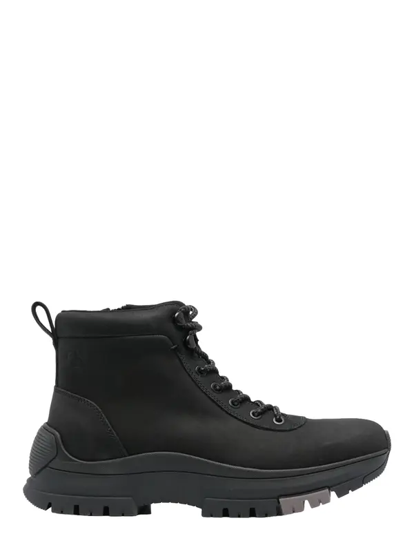 Calvin Klein Leather Boots - Black
