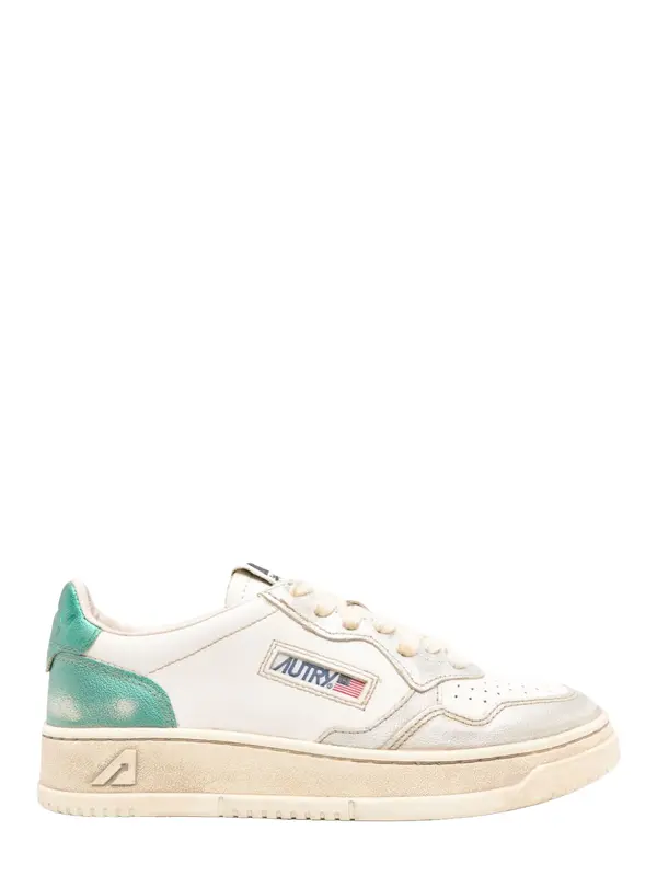 AUTRY Super Vintage Medalist Sneakers - White