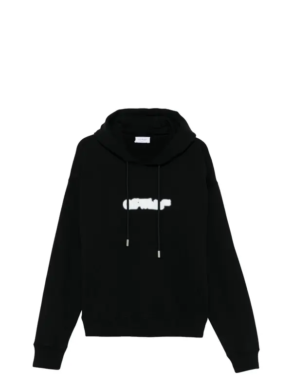 Off-White Spray Arrow Hoodie - Black