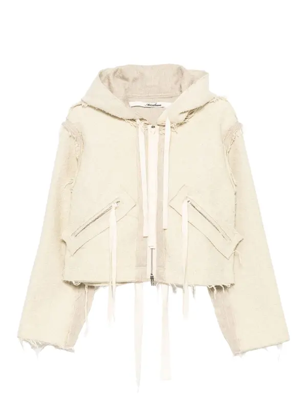 MIDORIKAWA Raw Edge Jacket - Neutrals