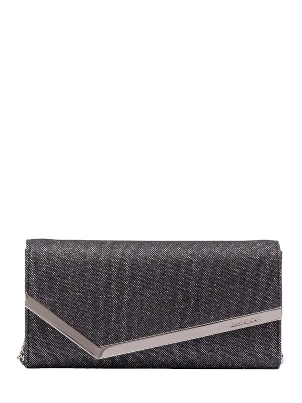 JIMMY CHOO Emmie Clutch - Black