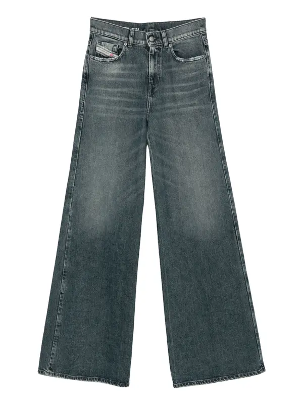 DIESEL® 1978 D-akemi Wide-leg Jeans - Blue
