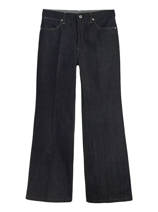 JIL SANDER Flared Jeans - Blue