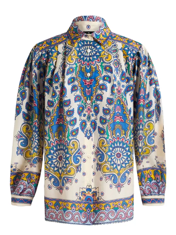Etro Paisley-print Shirt - White
