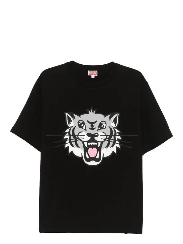 Kenzo Happy Tiger T-shirt - Black