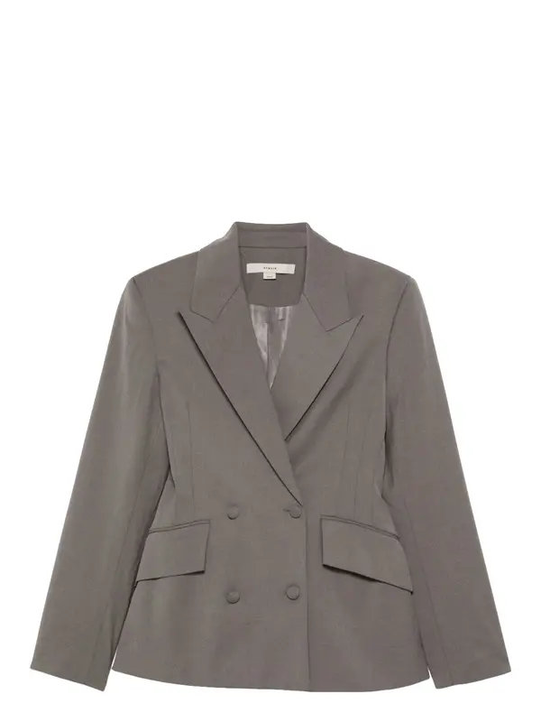 Remain Birger Christensen Double-breasted Blazer - Grey