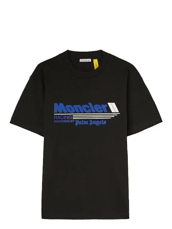 Moncler Racing T-shirt - Black/blue