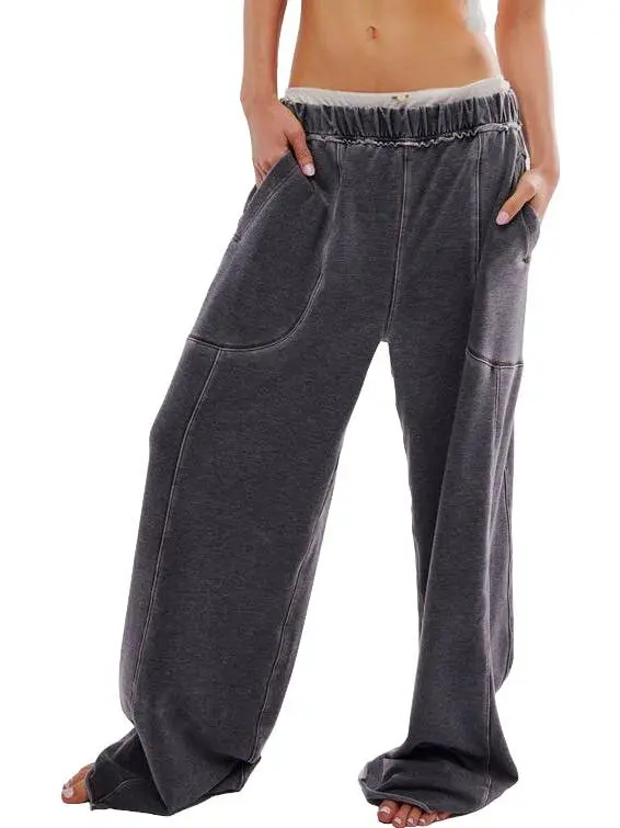 Free People Lounge Pants - Black