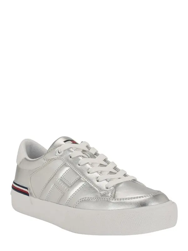 Tommy Hilfiger Keziah Low Top Sneaker - Silver
