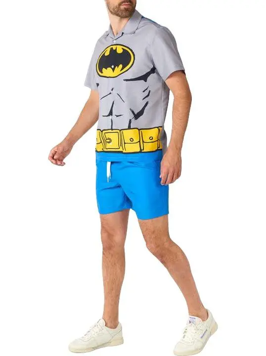 Opposuits Batman Camp Shirt - Blue