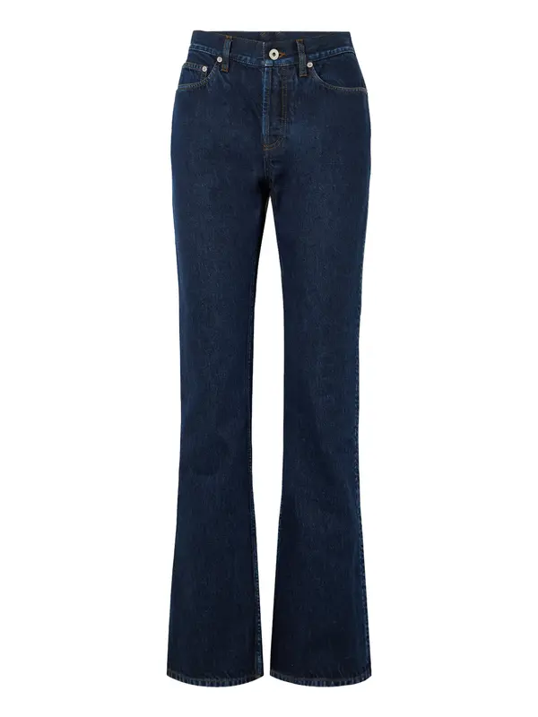 Burberry High-rise Flare Jeans - Blue