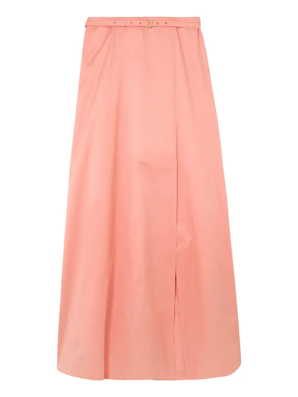 Aje Etta Belted Maxi Skirt - Orange