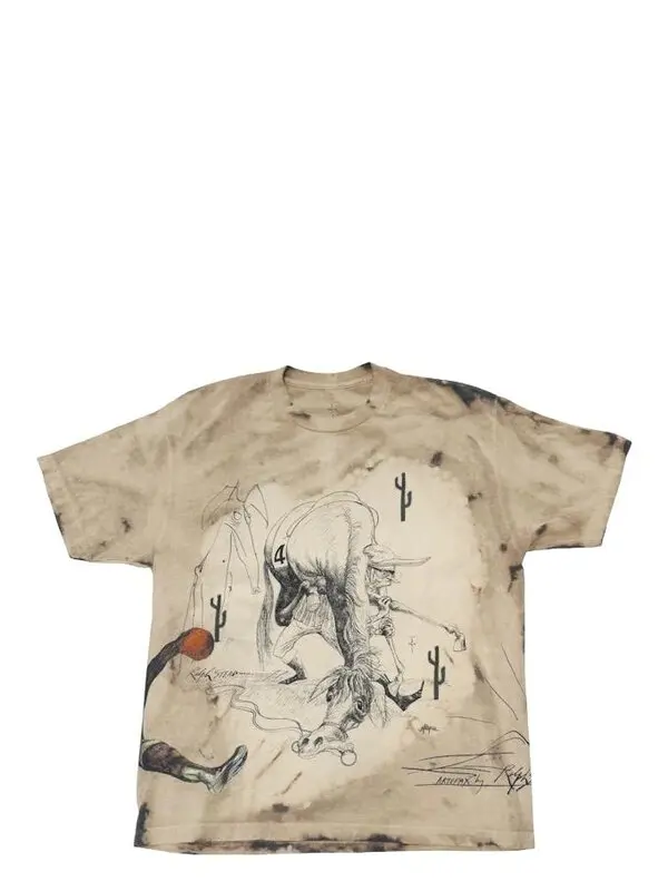 TRAVIS SCOTT X Ralph Steadman Fear Tee Shirt - Multicolor