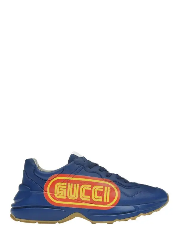 Gucci Rhyton Printed Sneaker - Blue