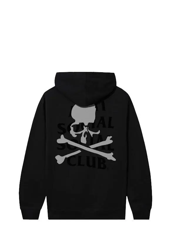 ANTI SOCIAL SOCIAL CLUB X Mastermind Mind Hoodie - Black
