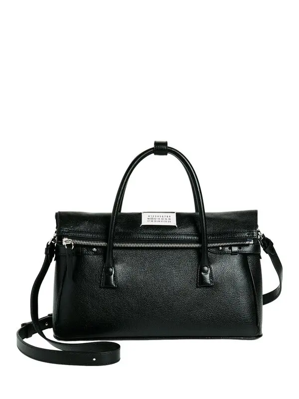 MAISON MARGIELA 5ac Medium Top Handle Bag - Black